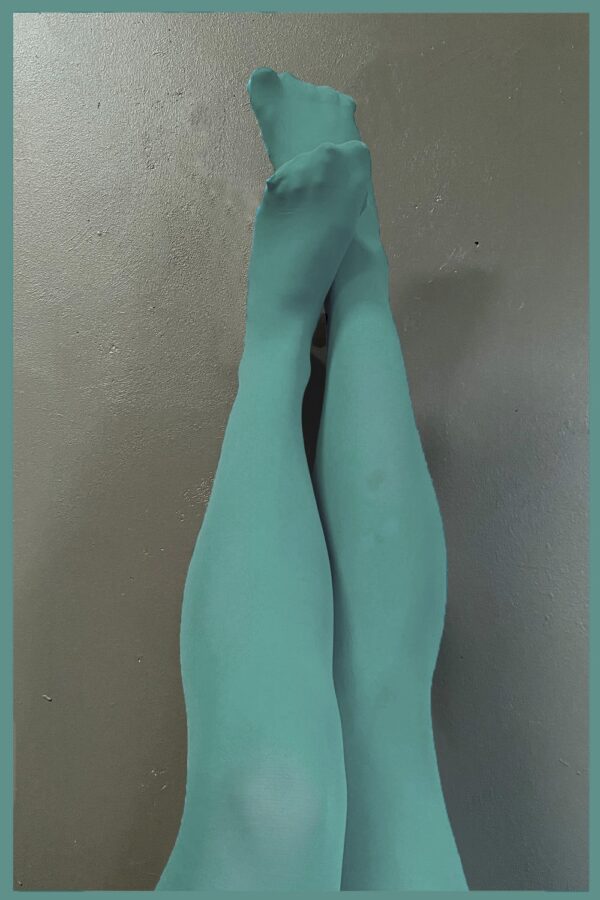 Jade grøn strømpebukser | 60 Denier | Sneaky Fox | McVERDI